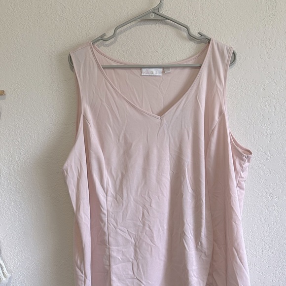 Belle by Kim Gravel | Tops | Belle By Kim Gravel Pink 2x Tank Top ...